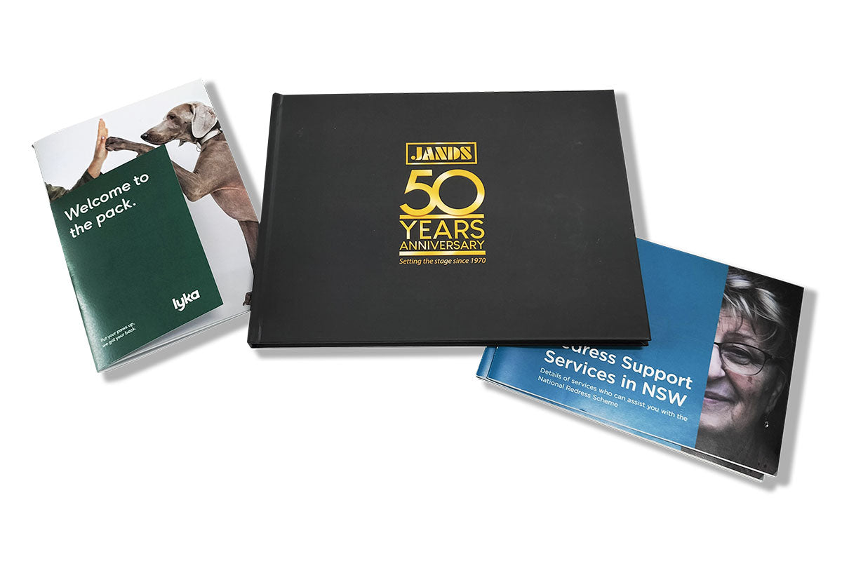 Custom Booklets Printing in Sydney & Parramatta - A4,A5,A6, DL – Avis Printing